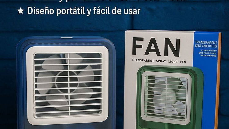 Ventilador Humidificador recargable: $10000 en Diez de Octubre, La Habana, Cuba - Revolico