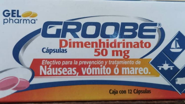 GRAVINOL TABLETA 50MG (DIMENHIDRINATO) ANTIHISTAMI en Playa, La Habana ...