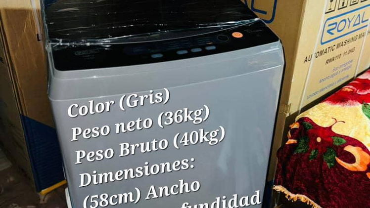 Lavadora Marca Royal con una capacidad de lavado d en Diez de Octubre ...