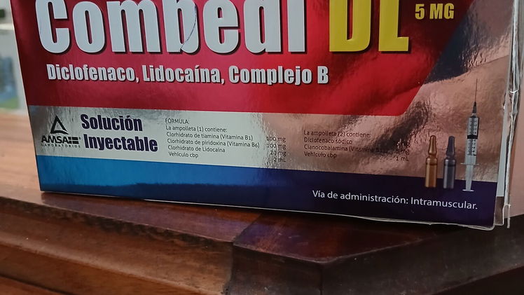 Combedi DL, complejo de vitaminas B con diclofenac en Plaza, La Habana, Cuba - Revolico