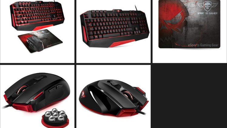 KIT DE TECLADO, MOUSE Y ALFOMBRILLA SPIRIT OF GAME en Centro Habana, La ...