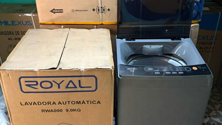 Royal de 9 kg Lavadora automática. Agua fría y cal en Habana Vieja, La Habana, Cuba - Revolico