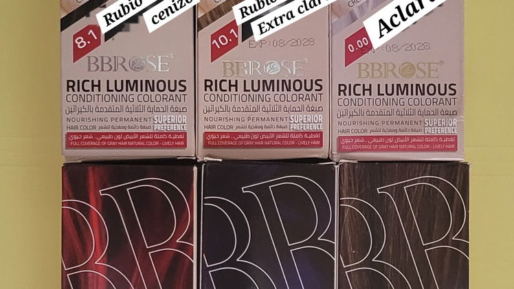 Tinte sin amoniaco Marca Bbrose $850 en Diez de Octubre, La Habana ...