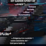 KIT GAMER SPIRIT OF GAMER, Incluye: Teclado, Mouse en Centro Habana, La ...