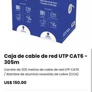 Caja de cable de red UTP CAT6 - 305m. Caja nueva en Cerro, La Habana ...