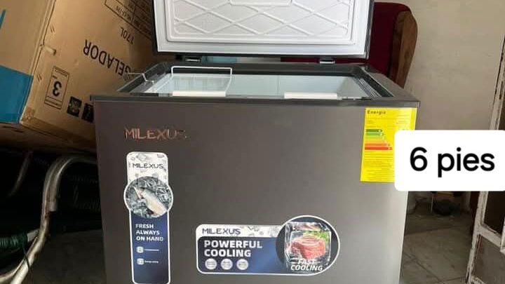 Freezer de 6 pies color gris marca Milexus nuevo e en Centro Habana, La ...