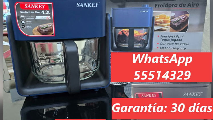FREIDORA DE AIRE 4.2L SANKEY, ENTREGA DE FACTURA. en Marianao, La ...