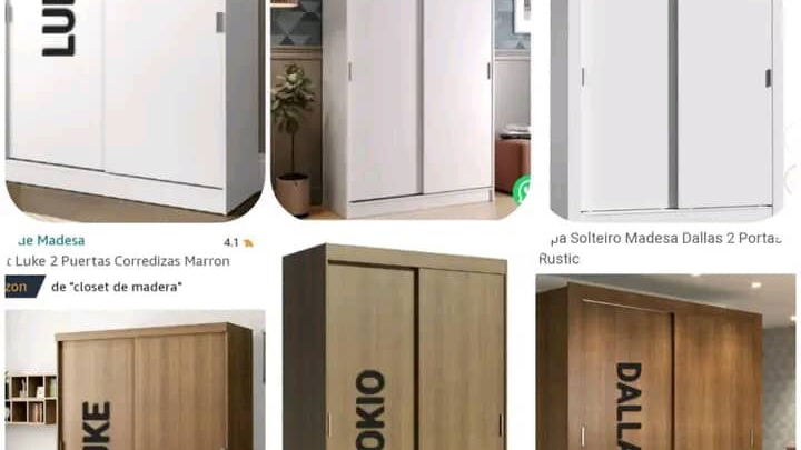 Escaparate/closet de 2 puertas corredizas sin espe en Plaza, La Habana ...