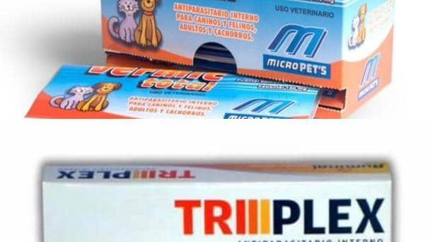 Vermic total y triplex ( Antiparasitario interno) en Plaza, La Habana ...