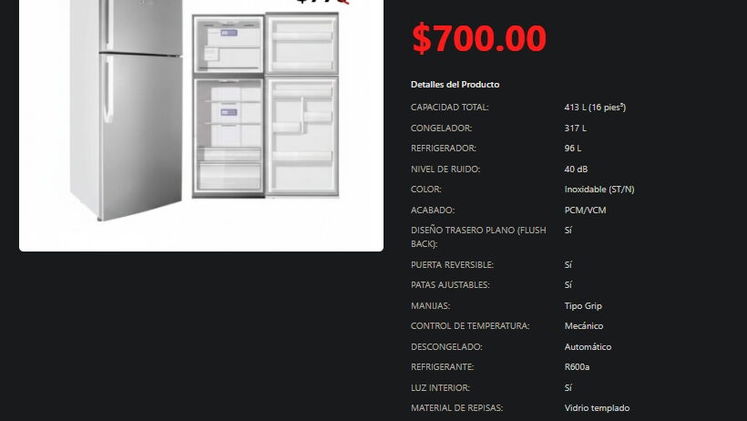 MILEXUS REFRIGERADOR 16 PIES INOX ML-RF-WD-16CUFT en Centro Habana, La ...