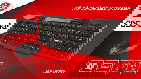 Kit de Teclado y Mouse en La Lisa, La Habana, Cuba - Revolico