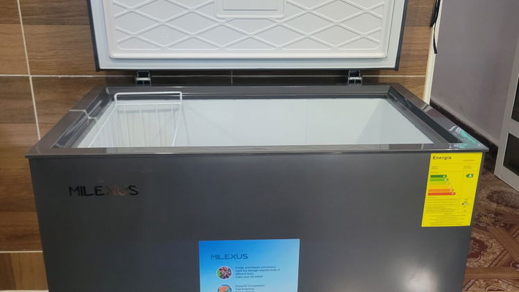 Freezer de 7 pies Milexus color gris nuevo en su c en Centro Habana, La ...