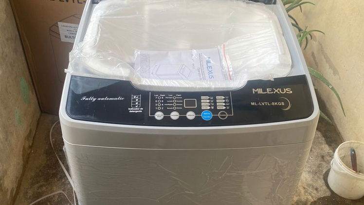 Lavadora Automática 8kg marca Milexus agua fría y en Centro Habana, La ...