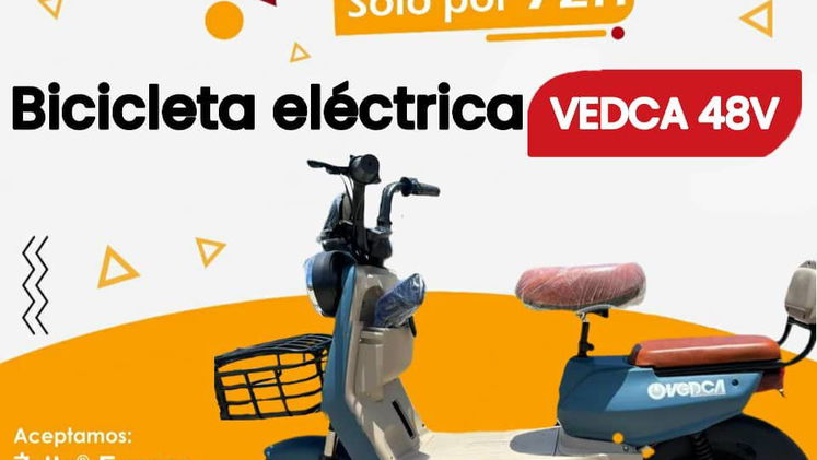 Bicicleta Eléctrica Vedca (g) en Cerro, La Habana, Cuba - Revolico