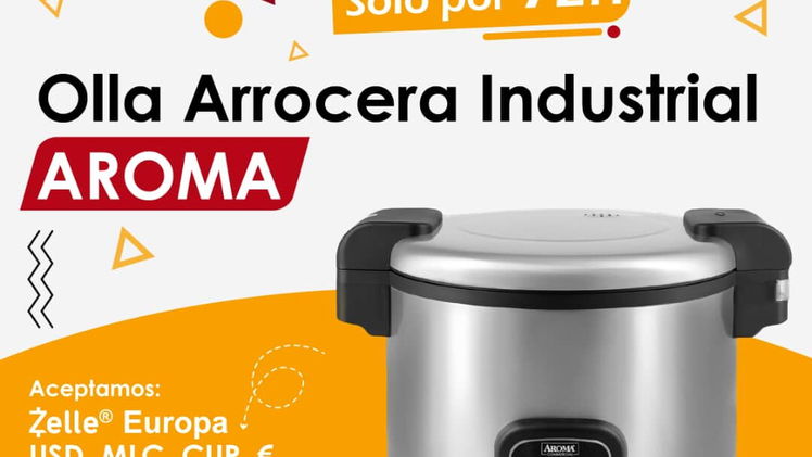 Olla Arrocera Industrial Marca Aroma 30 tazas (Ɓ) en Playa, La Habana, Cuba - Revolico