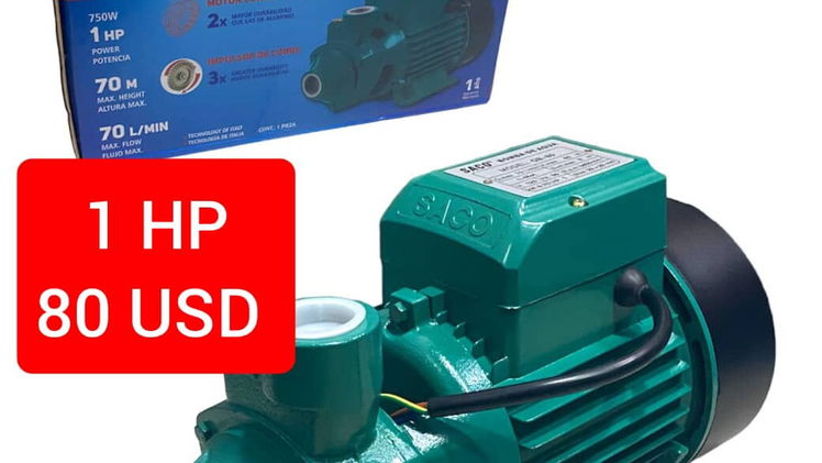 Motor de agua de 1HP de 70 litros por minutos y 70 en Cerro, La Habana ...