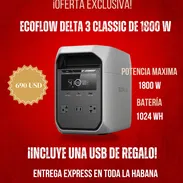 Estacion de energía portátil ecoflow Delta 3 clási en Guanabacoa, La ...