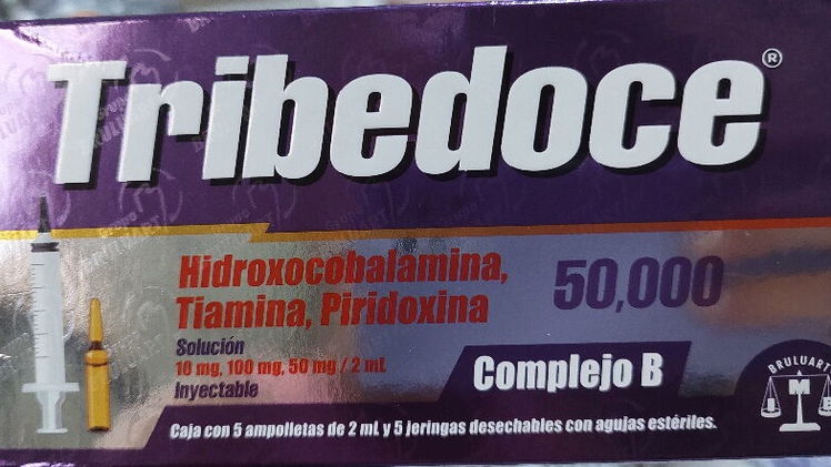 Tribedoce en Inyecciones caja con 5 dosis de 50 00 en La Habana, Cuba - Revolico