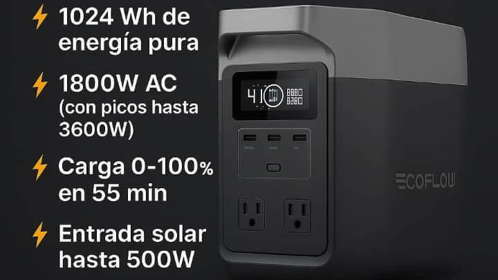 1)🔥ECOFLOW DELTA 3 CLASSIC . Marianao, La Habana en Marianao, La Habana ...