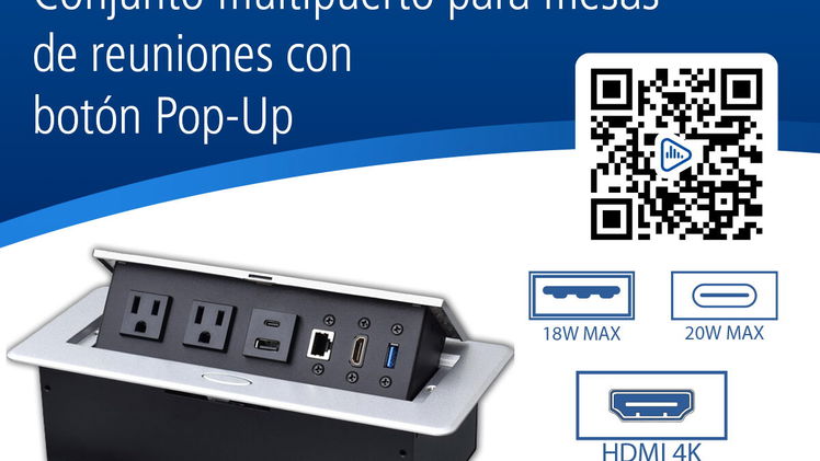 Hub de Conferencia Jiangce Pop-Up - Múltiples Puer en San Miguel del ...